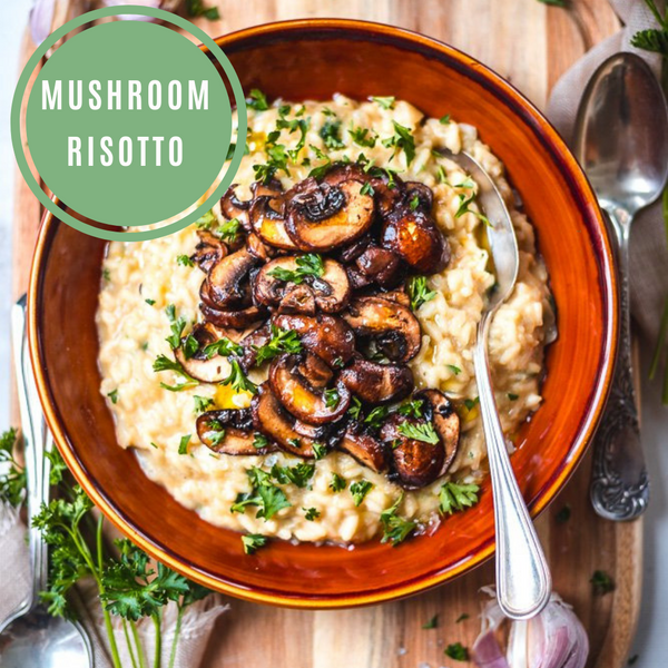 Mushroom Risotto | meatless monday